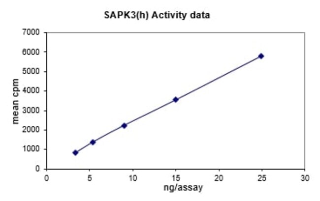 Eurofins DiscoverX p38γ/SAPK3 Protein, Active: Proteínas A-Z Proteínas | Fisher Scientific